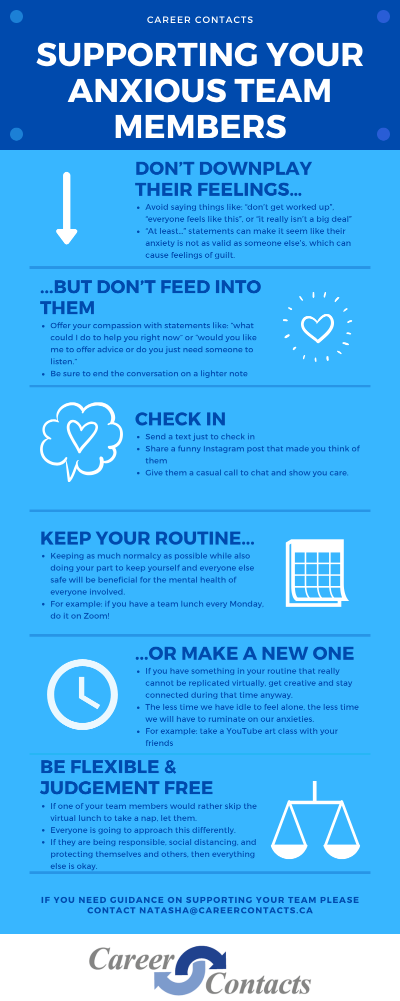 Supporting Your Teams Suffering From Anxiety - Career Contacts